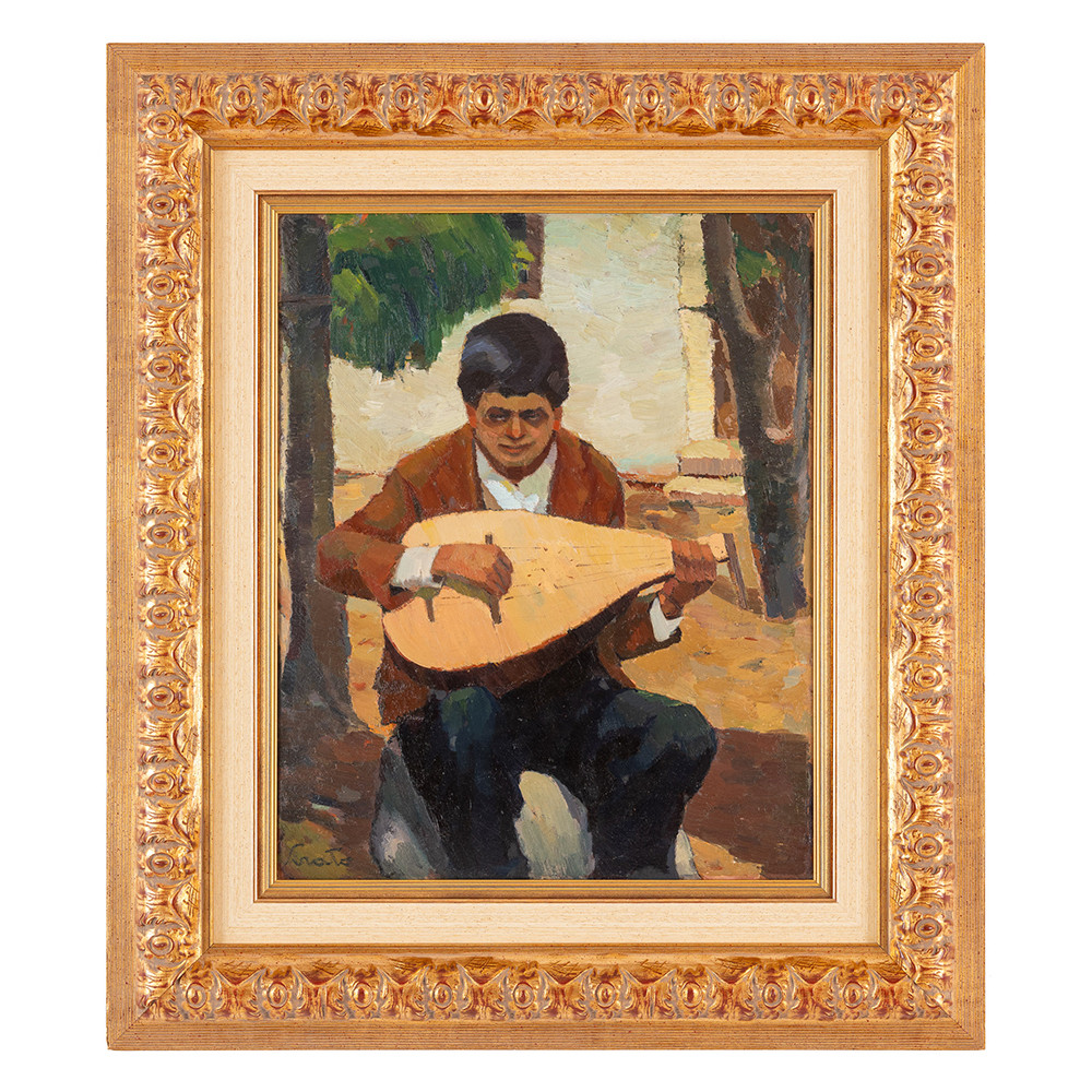 Lot 12, Francisc Șirato - Musician from Balcic - A Century of Art ...