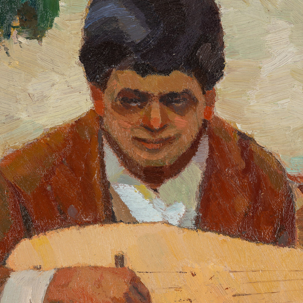 Lot 12, Francisc Șirato - Musician from Balcic - A Century of Art ...
