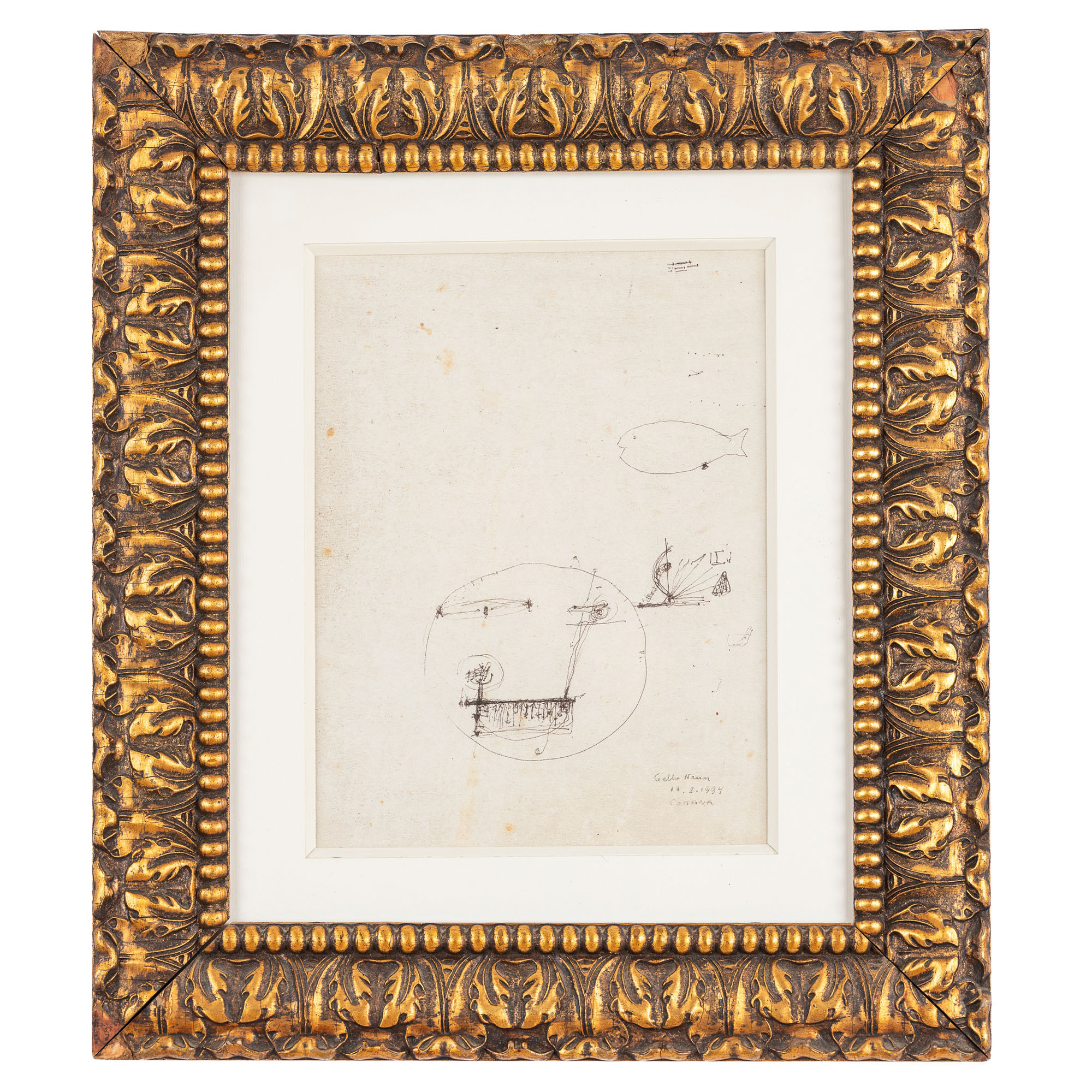 Lot 29, Gellu Naum - Composition - Ans Azura - ONLINE ART AUCTIONS