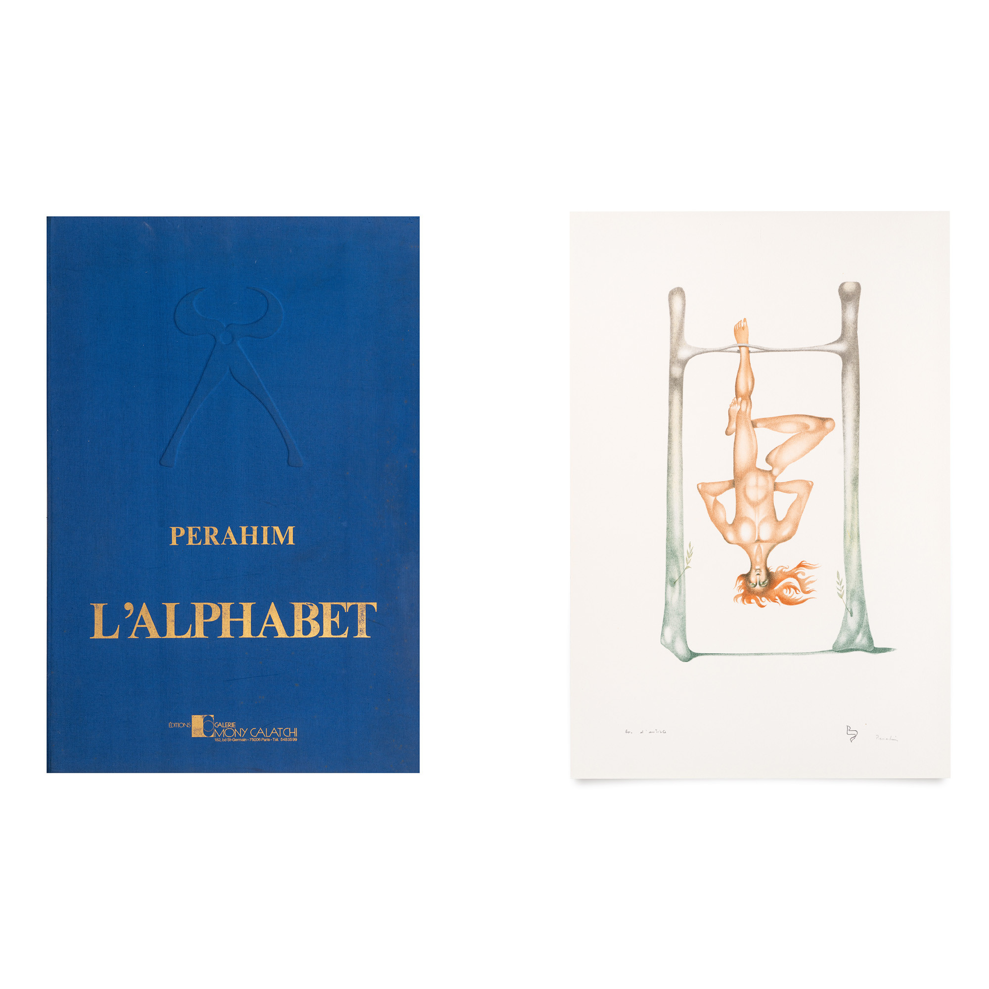 Lot 31, Jules Perahim - L'Alphabet - set of 22 original ...