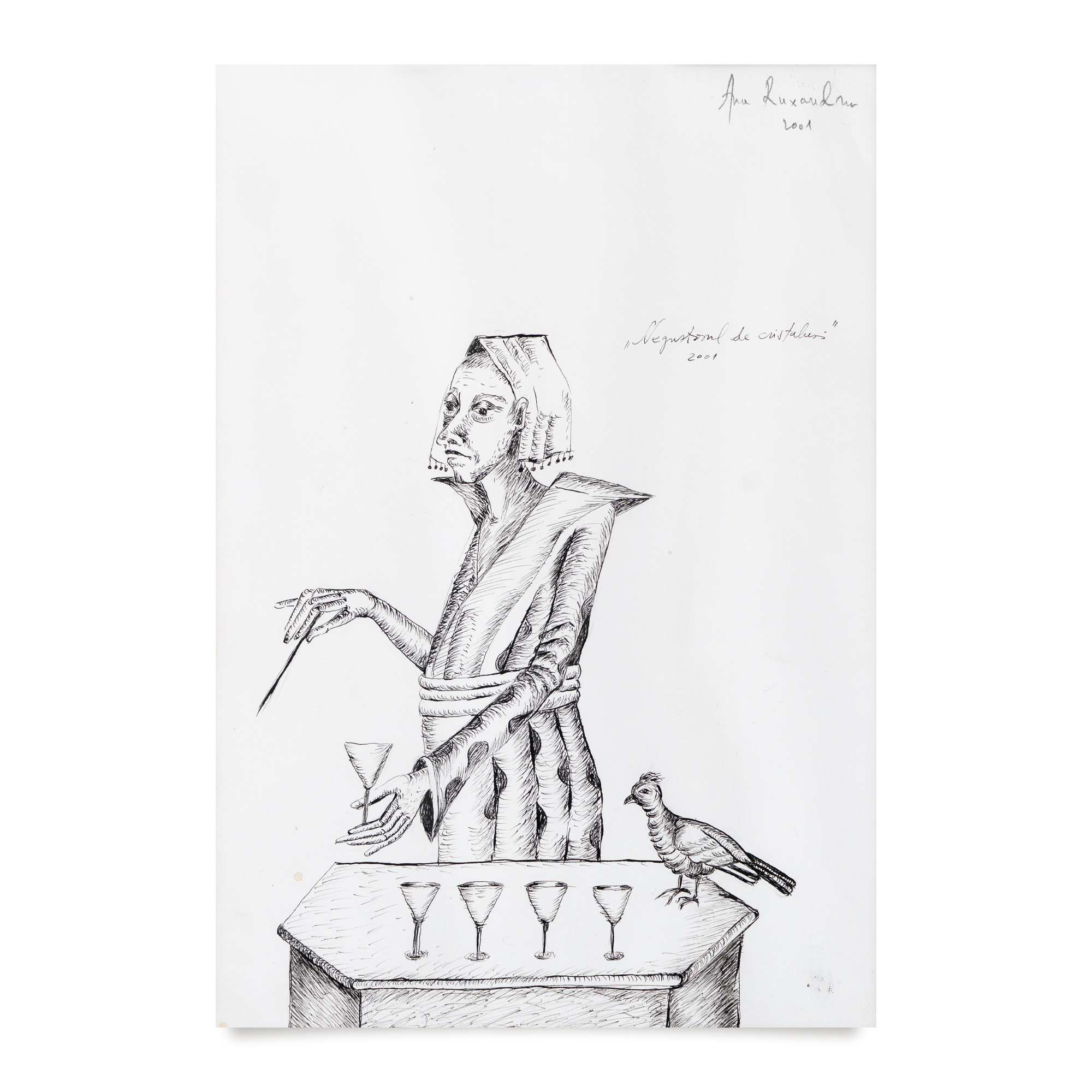 Lot 68, Ana-Ruxandra Ilfoveanu - The Crystal Merchant (Negustorul de ...