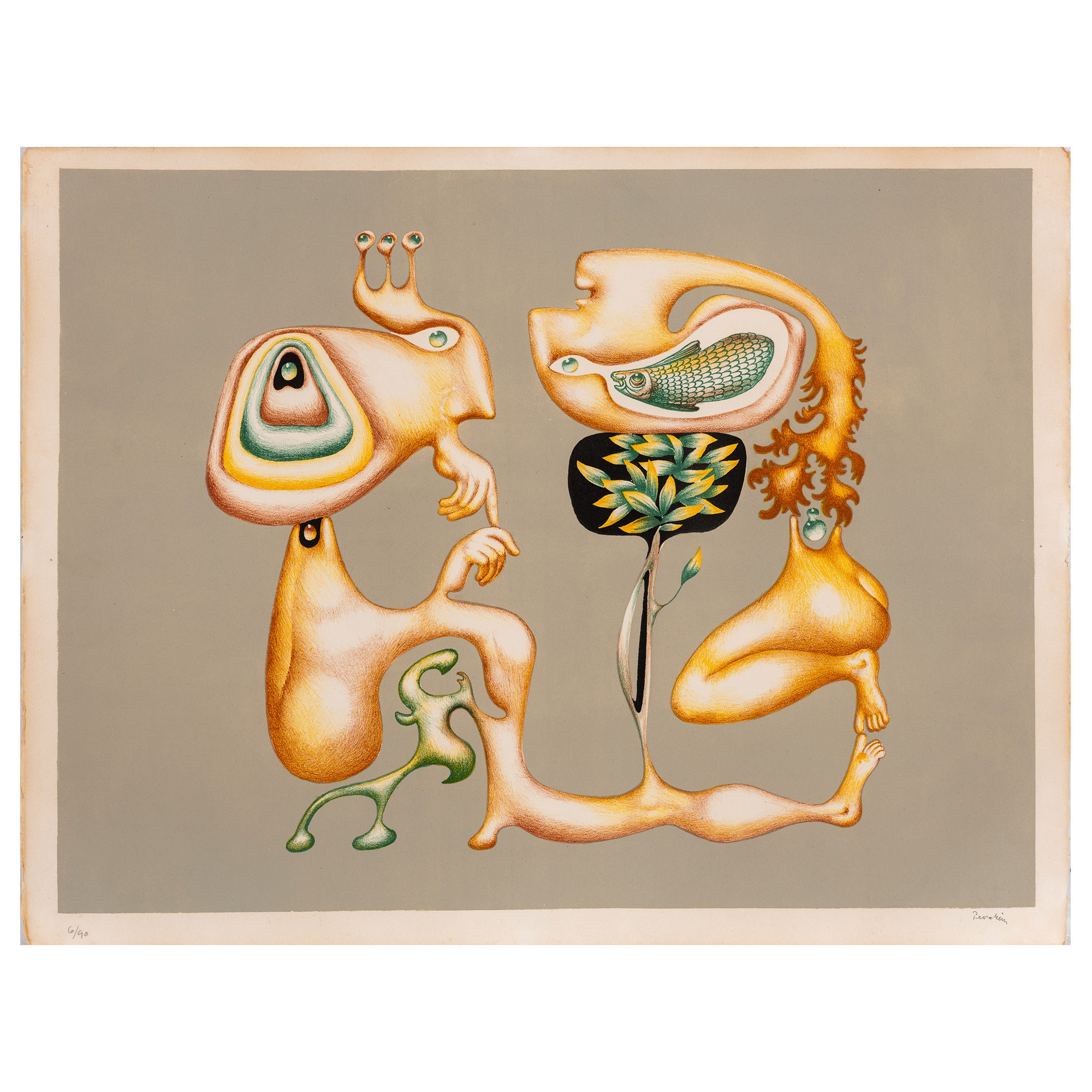 Lot 50, Jules Perahim - Composition* - Ans Azura - ONLINE ART AUCTIONS