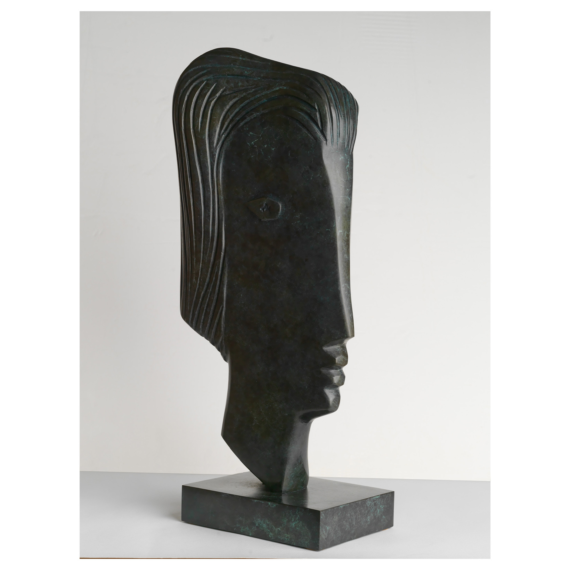 Lot 6, Alfred Basbous - Le Mystérieux - Shades vs Shapes - Paintings ...