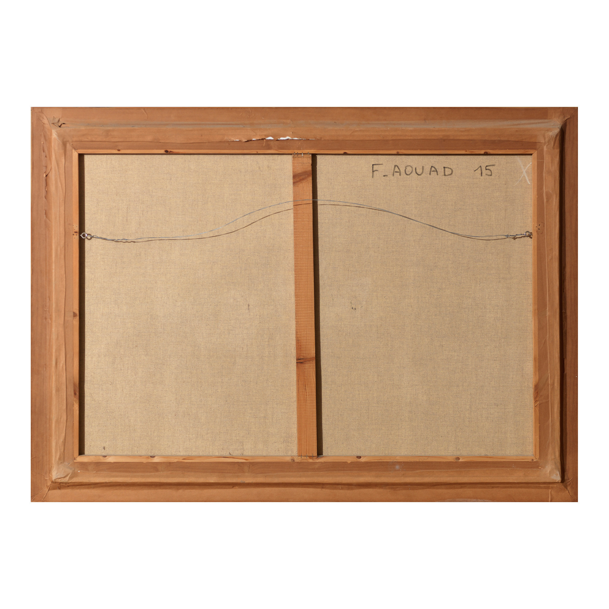 Lot 12, Farid Aouad - Le Café (Scene at a Café, 1975 -1978) - Ans Azura ...