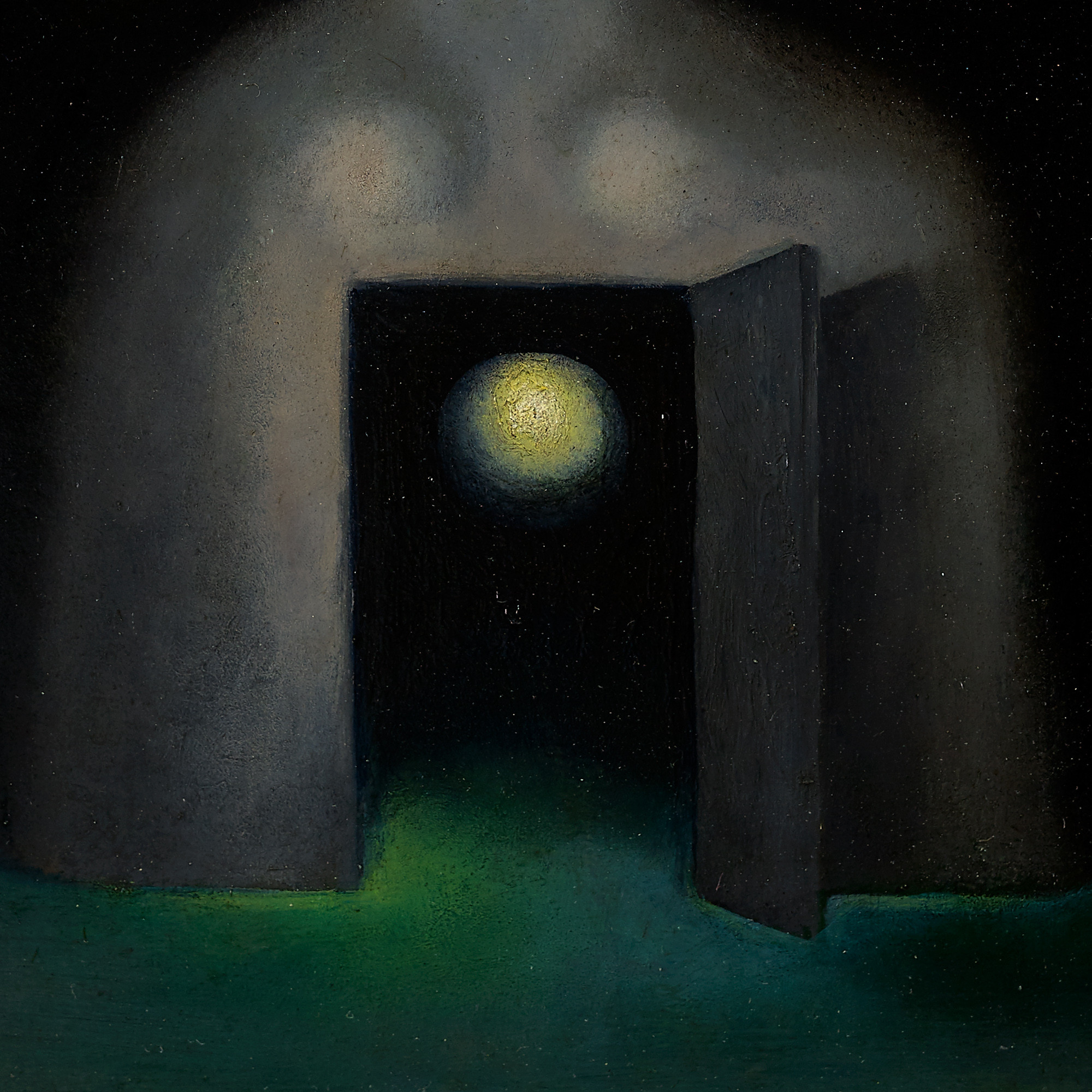 Lot 21, Jules Perahim - Gate to the Moon, c. 1930* - Romanian artists ...