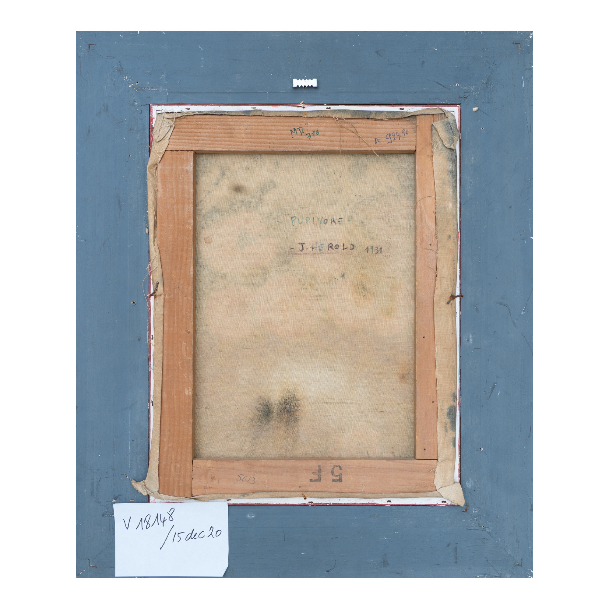Lot 22, Jacques Hérold - Pupivore, c.1960* - Romanian artists in the ...