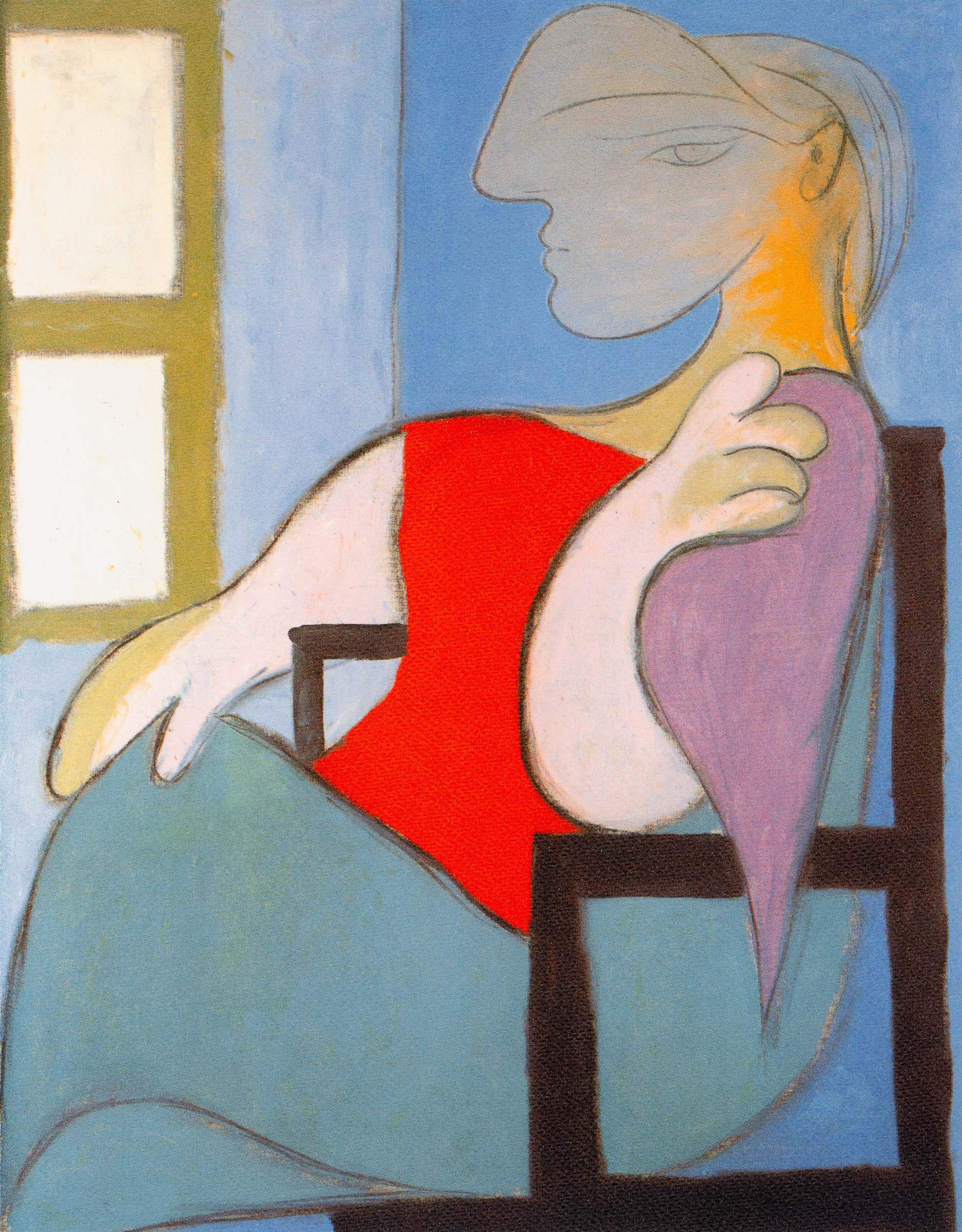 Lot 102, Pablo Picasso - Woman Sitting near a Window - Match Made in ...