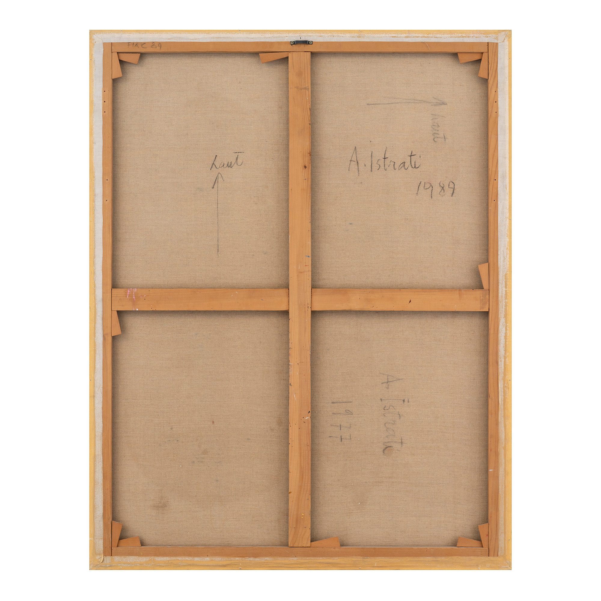 Lot 64, Alexandru Istrati - Composition, 1989* - Romanian artists in ...