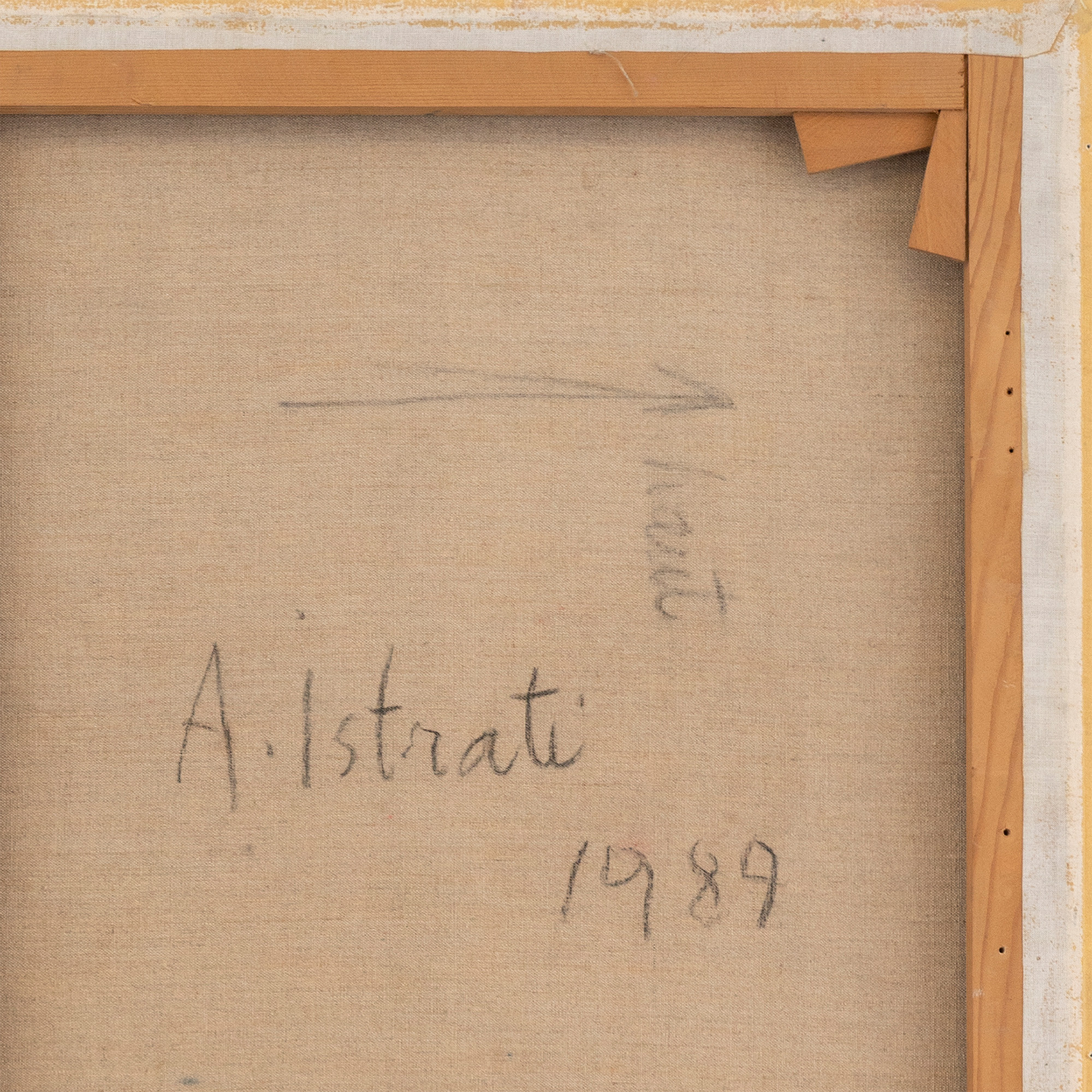 Lot 64, Alexandru Istrati - Composition, 1989* - Romanian artists in ...